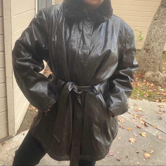 giacca | Jackets & Coats | Vintage Fur Faux Brown Jacket | Poshmark